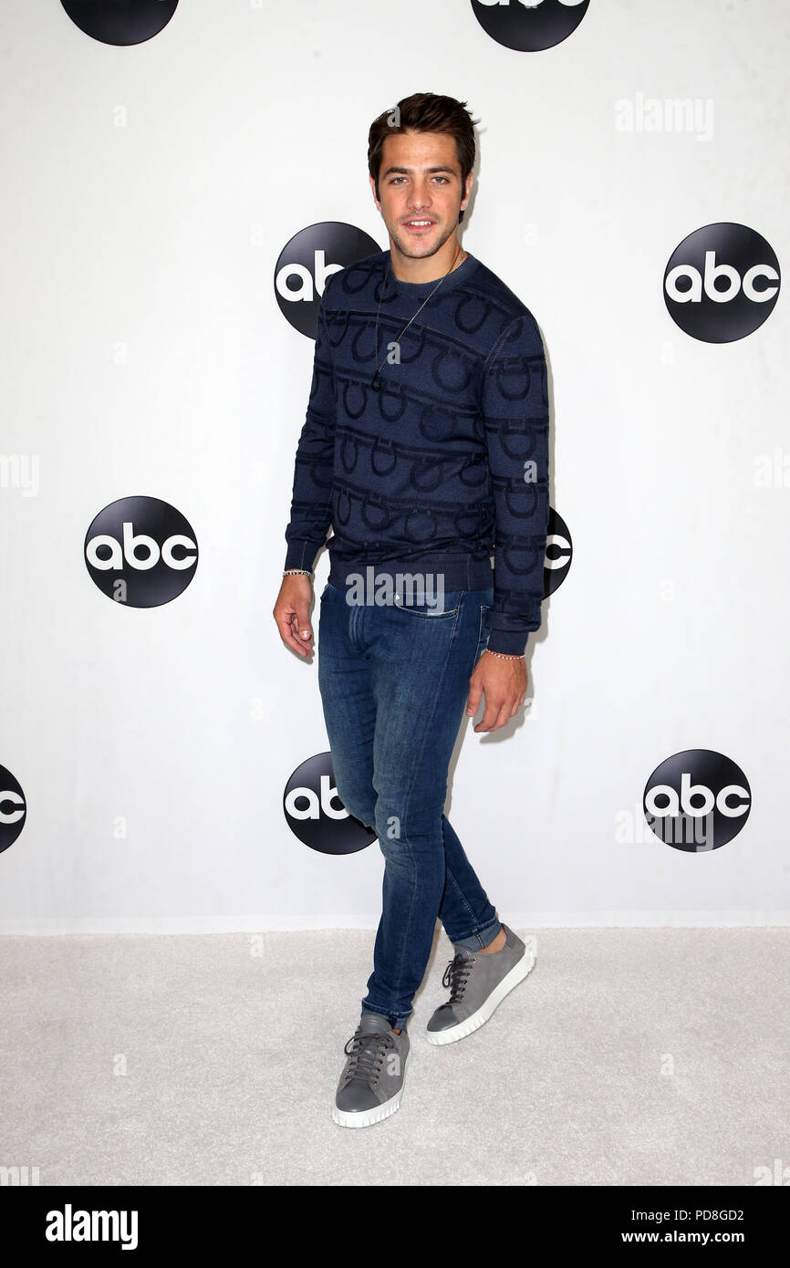 Beverly Hills, Ca. 7th Aug, 2018. Alberto Frezza, at Disney ABC ...