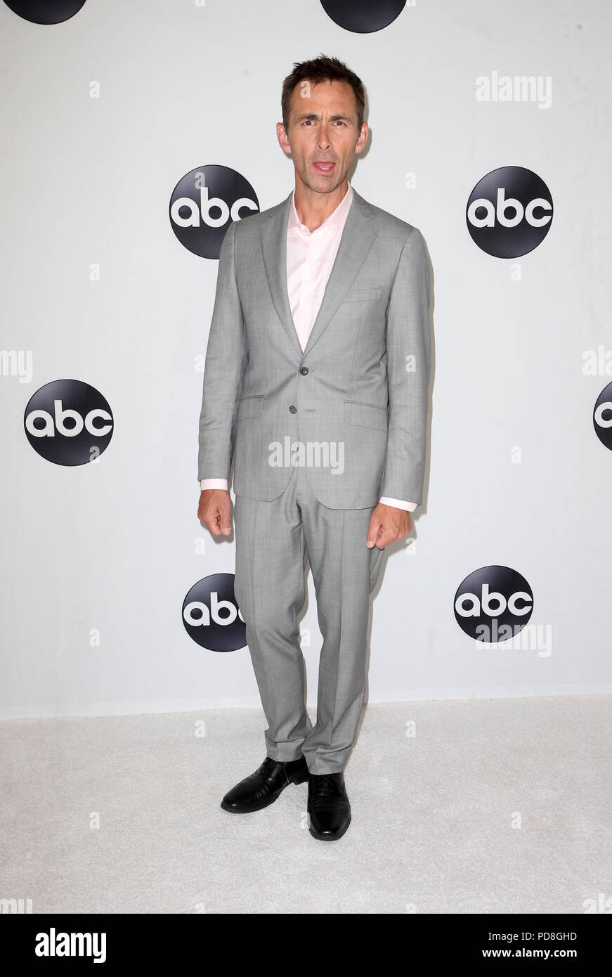 Beverly Hills, Ca. 7th Aug, 2018. James Patrick Stuart, at Disney ABC ...