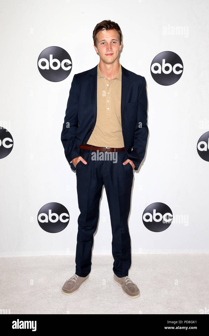Beverly Hills, Ca. 7th Aug, 2018. Sam Straley, at Disney ABC Television ...