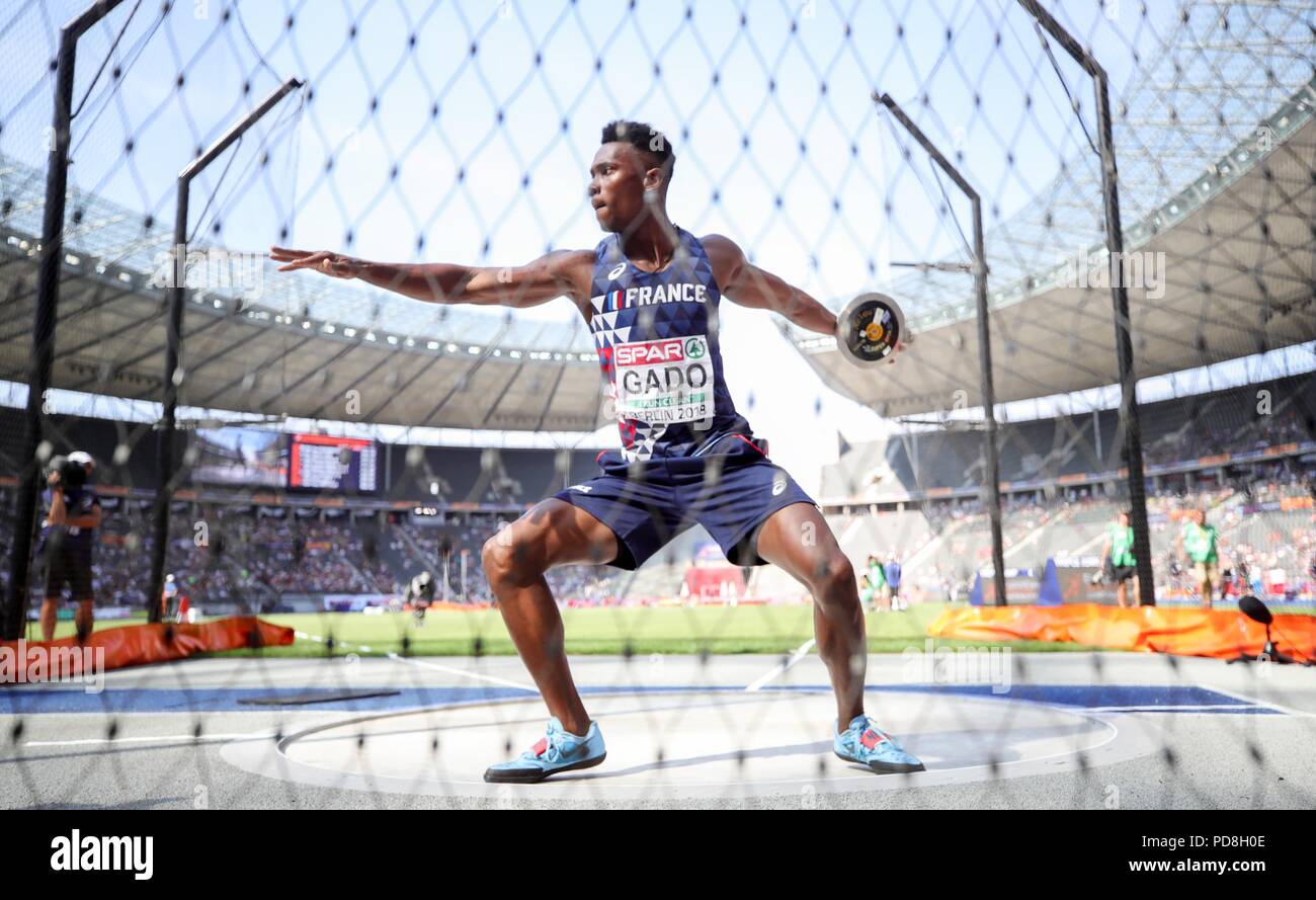 08.08.2018, Berlin: Track and Field: European Championship, Decathlon ...