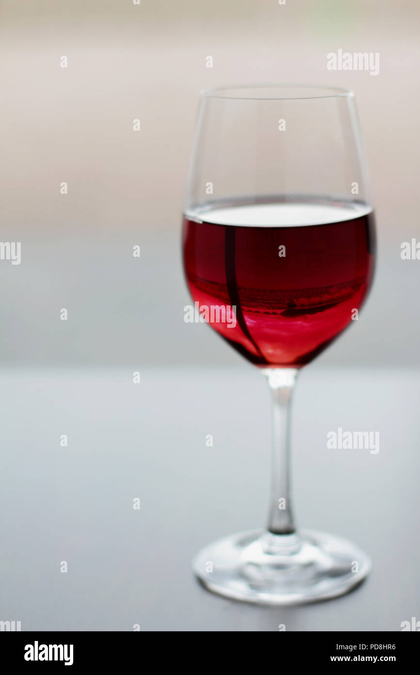 glass of red wine Stock Photo - Alamy