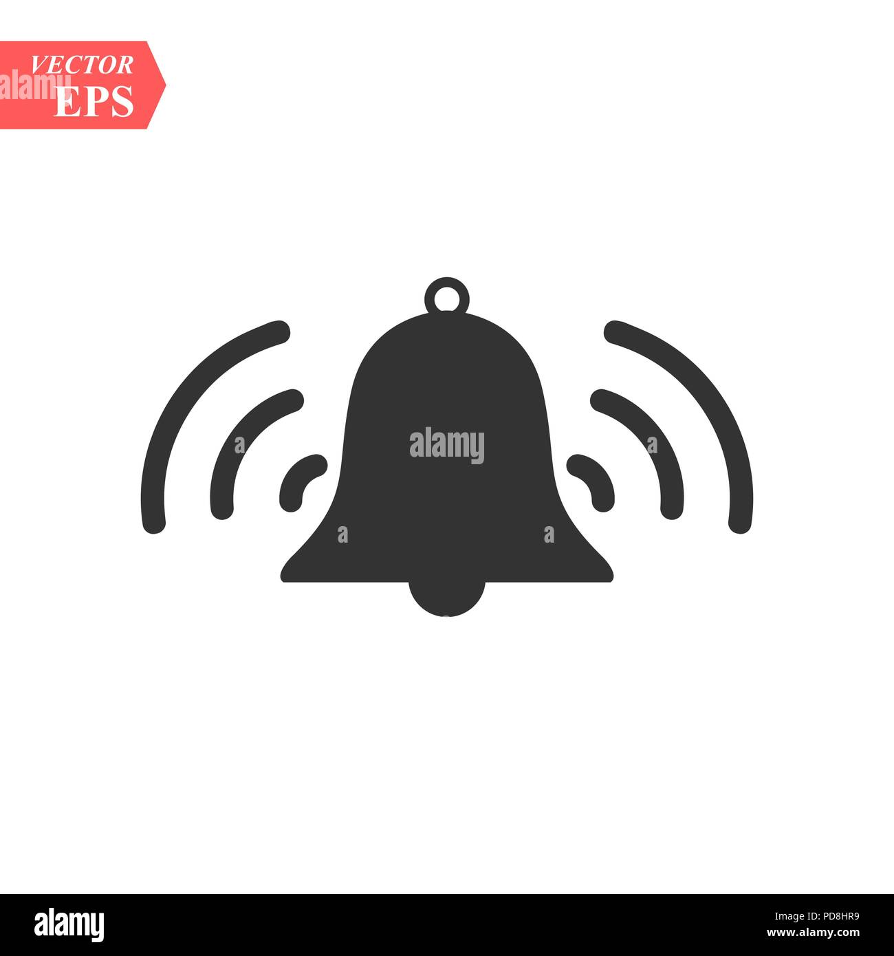 Ringing bell icon.bell Icon Vector. Art. eps. Image. logo.bell Icon ...