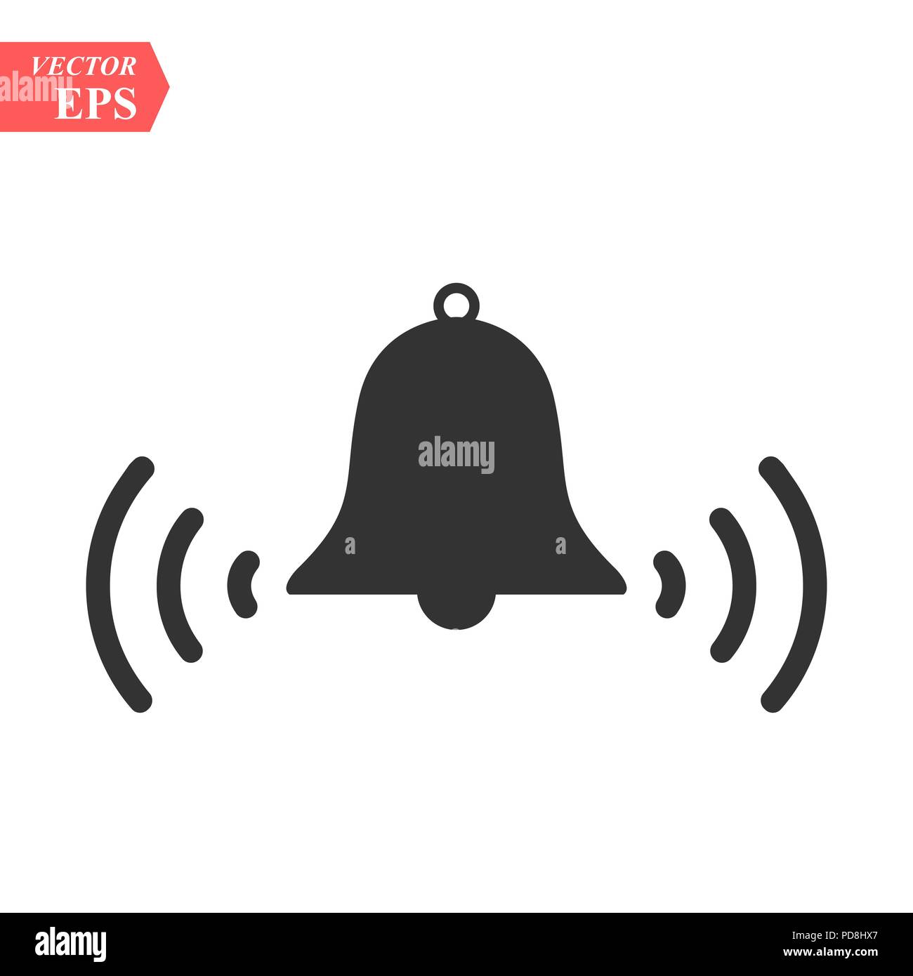 Ringing bell icon.bell Icon Vector. Art. eps. Image. logo.bell Icon ...
