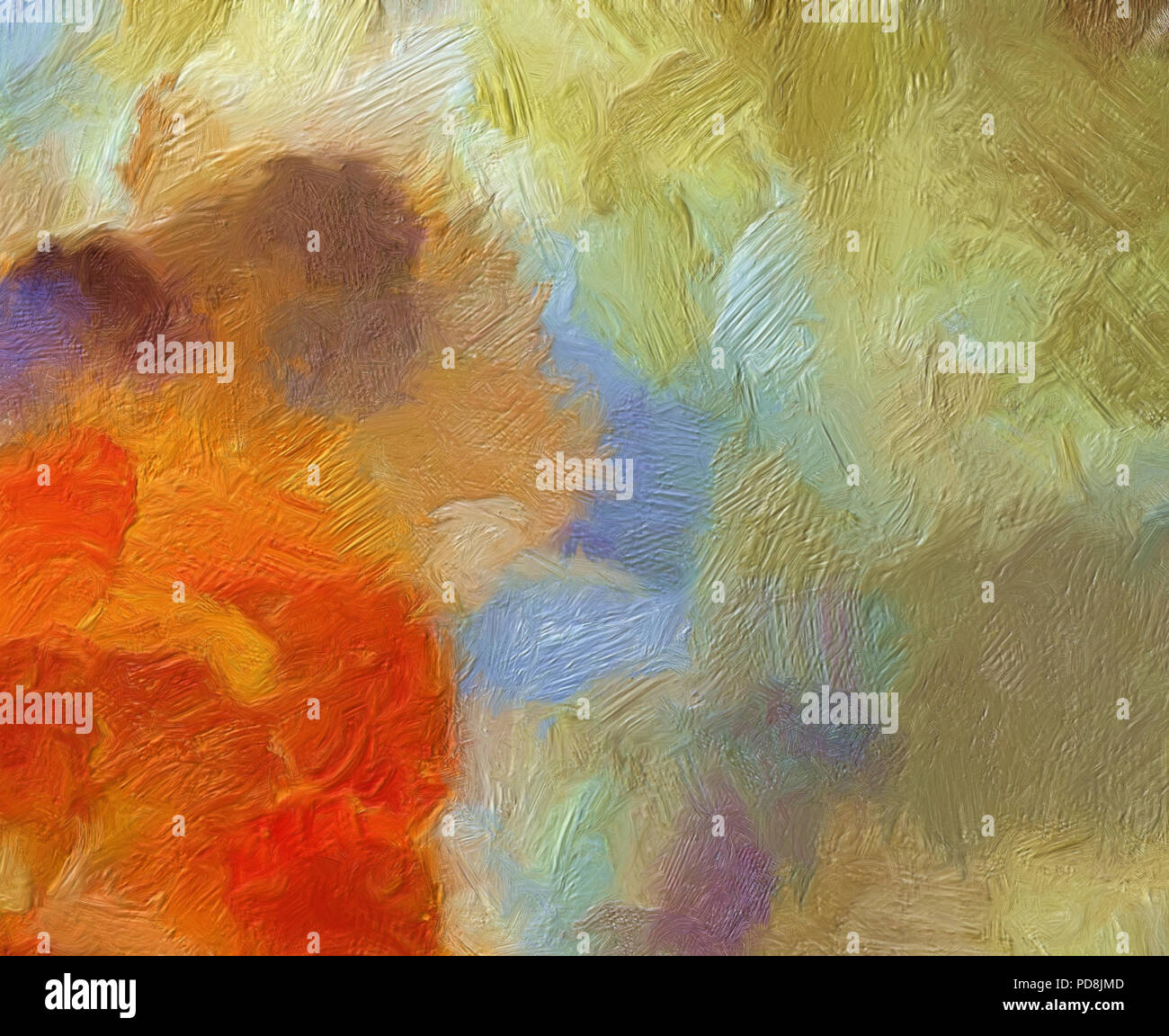 Abstract texture background. Digital design painting impressionism ...