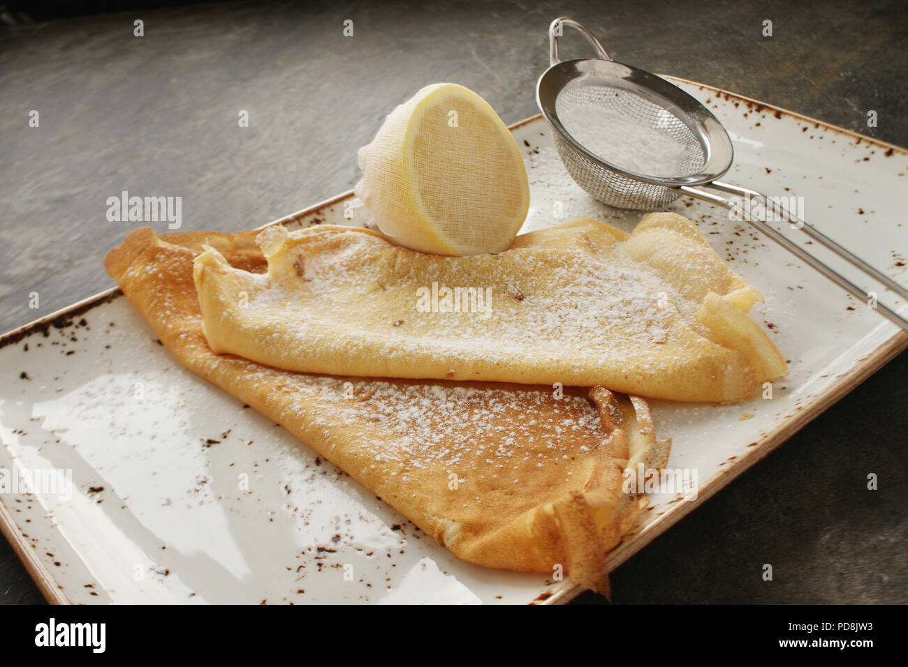traditional crepe pancakes Stock Photo - Alamy