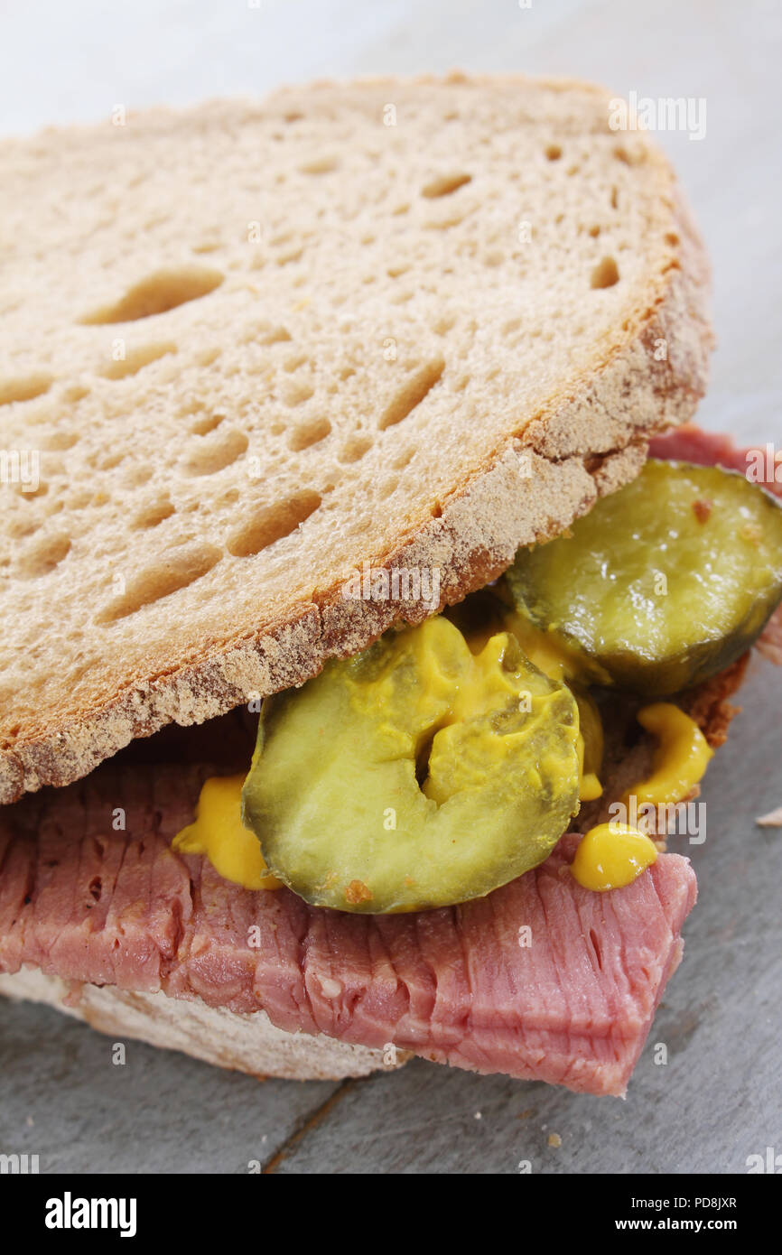 fresh made sandwich Stock Photo - Alamy