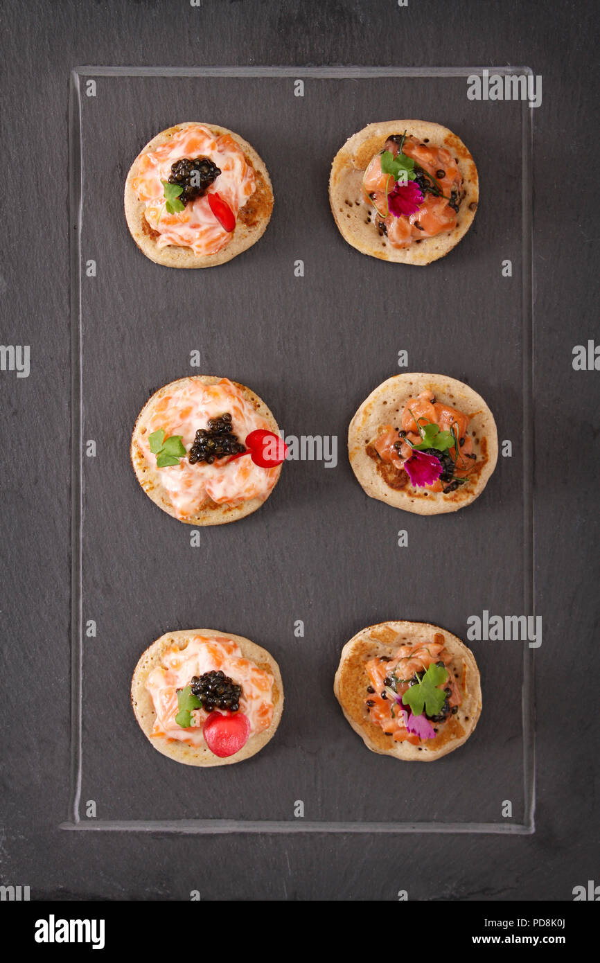 Canape varieties hi-res stock photography and images - Alamy