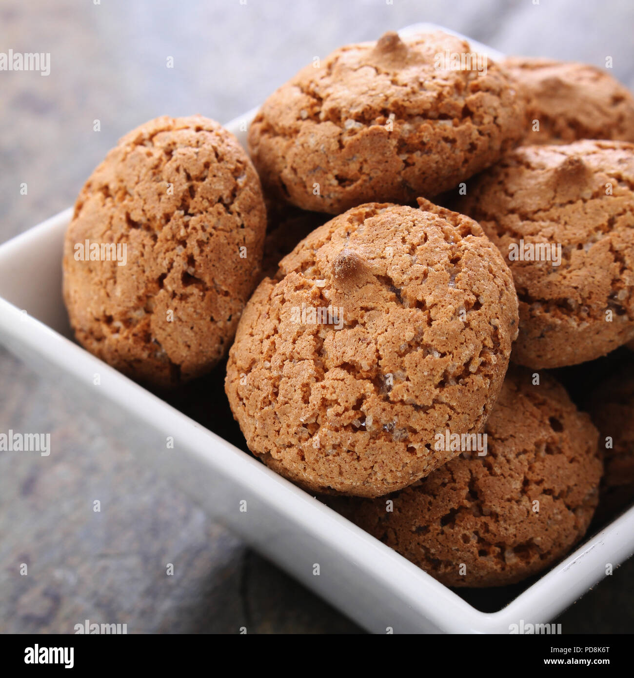 Ameretti biscuits hi-res stock photography and images - Alamy