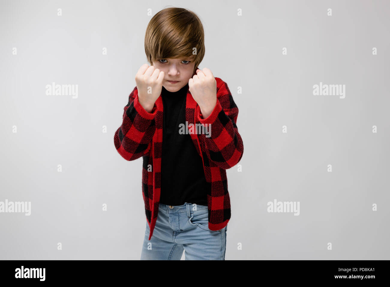 Angry kid bullying hi-res stock photography and images - Alamy