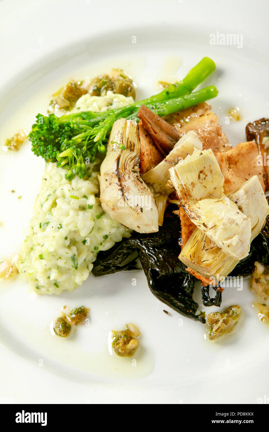 Plated rice dish hi-res stock photography and images - Alamy