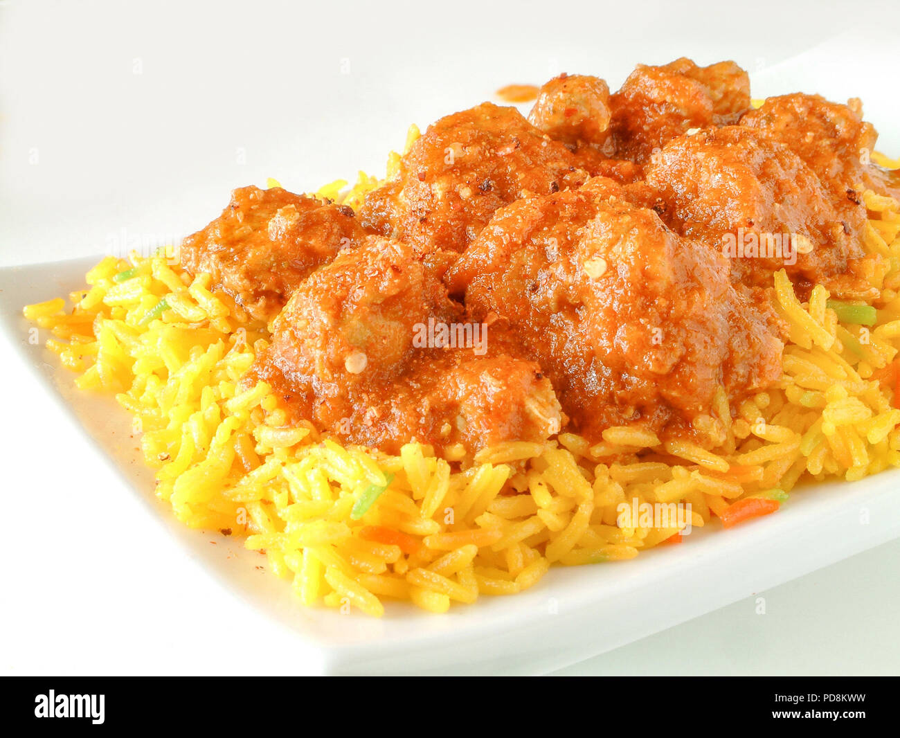 traditional indian curry meal Stock Photo - Alamy