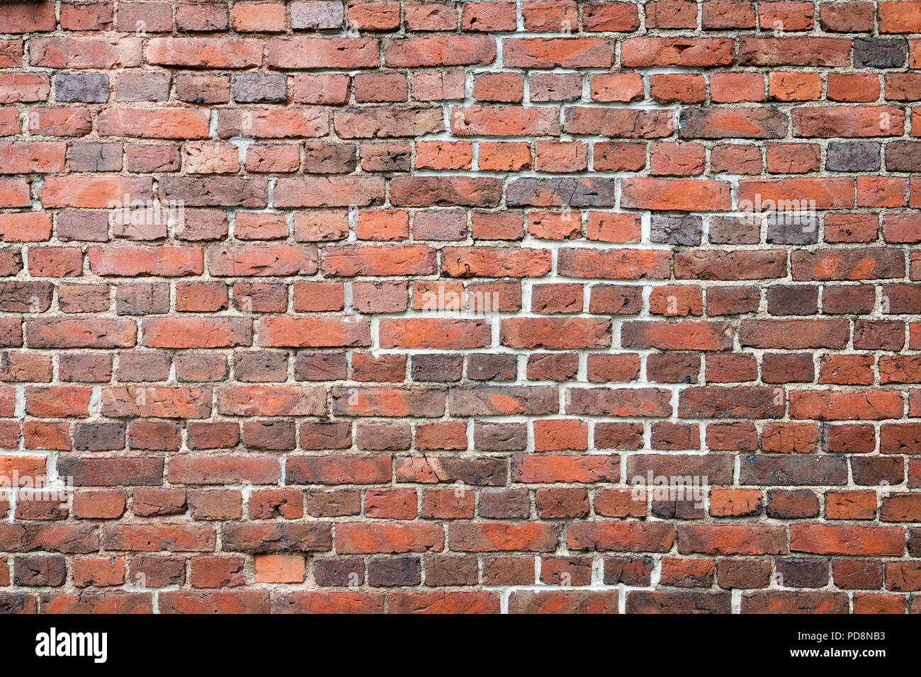 Old worn brick wall exterior pattern texture background Stock Photo - Alamy