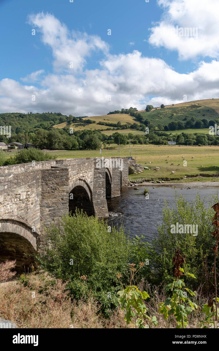 Old welsh stone arched bridge hi-res stock photography and images - Alamy