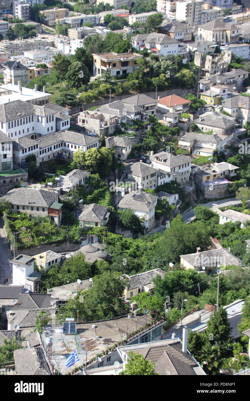 Albania gjirokaster castle clock hi-res stock photography and images ...