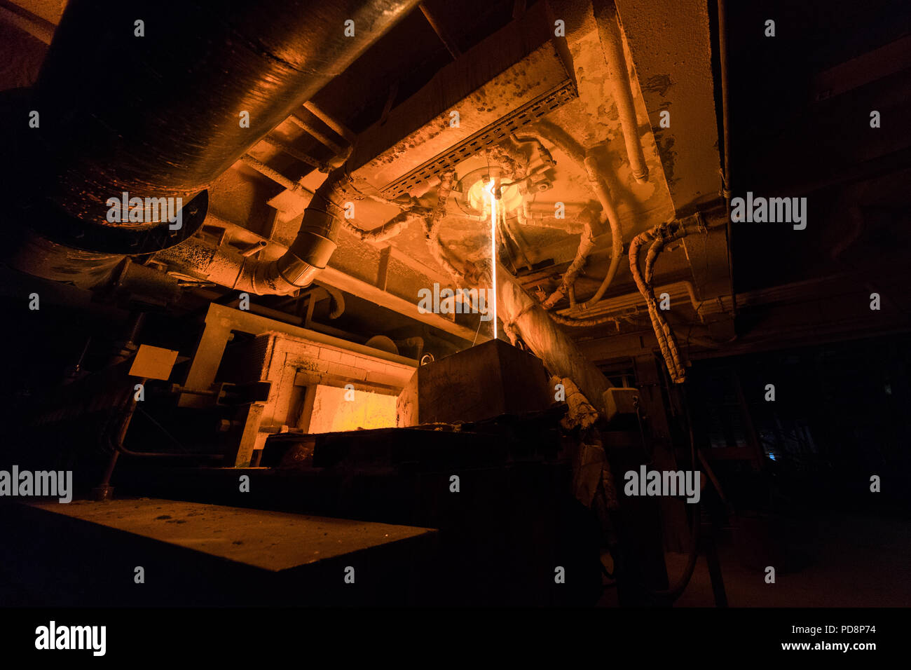 Manufacturing factory, heavy industry machinery Stock Photo - Alamy