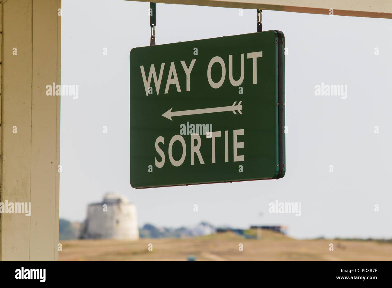 Folkestone Harbour Railway Signs Stock Photo - Alamy