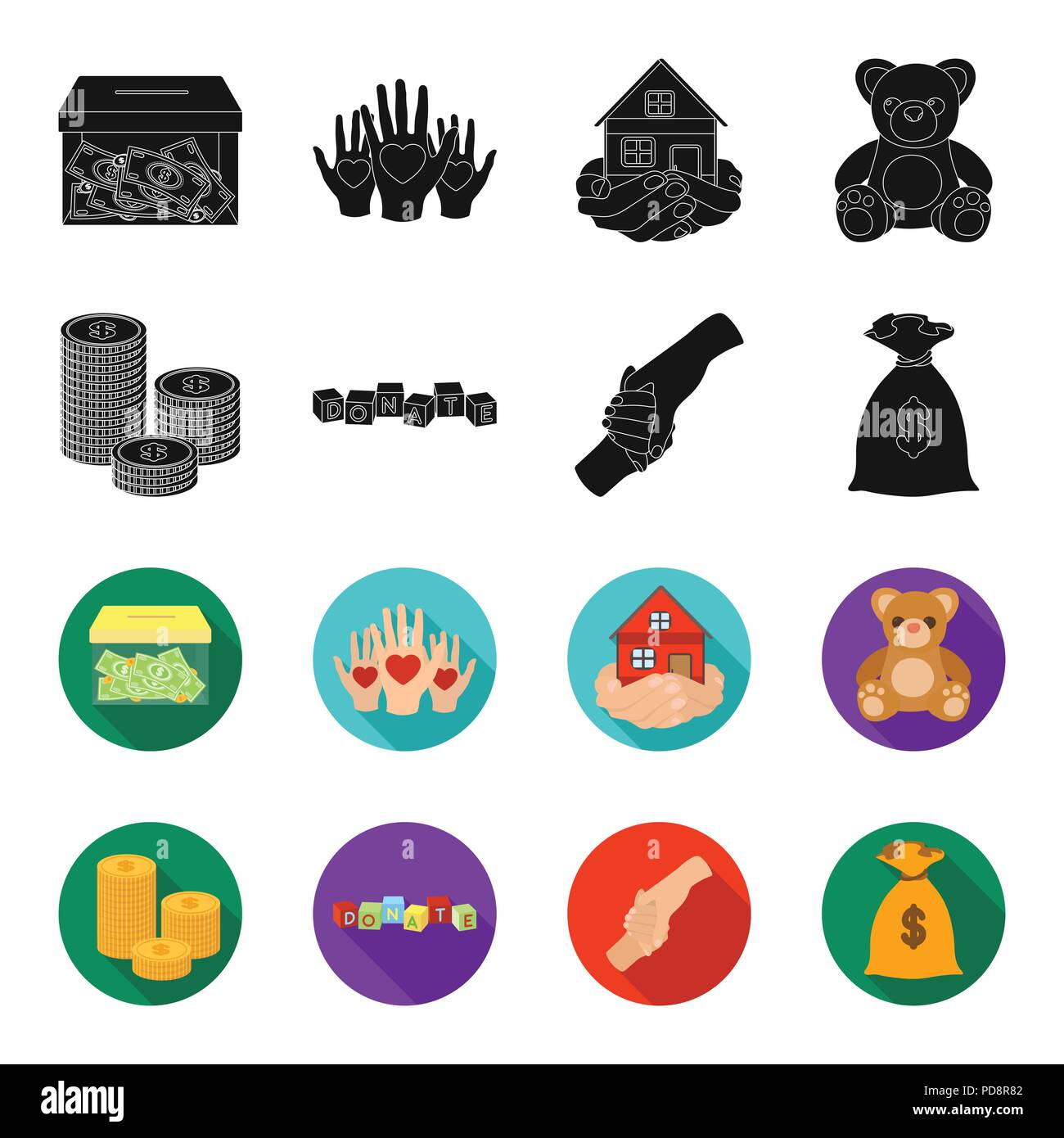 Drying of clean things. Dry cleaning single icon in black style vector ...