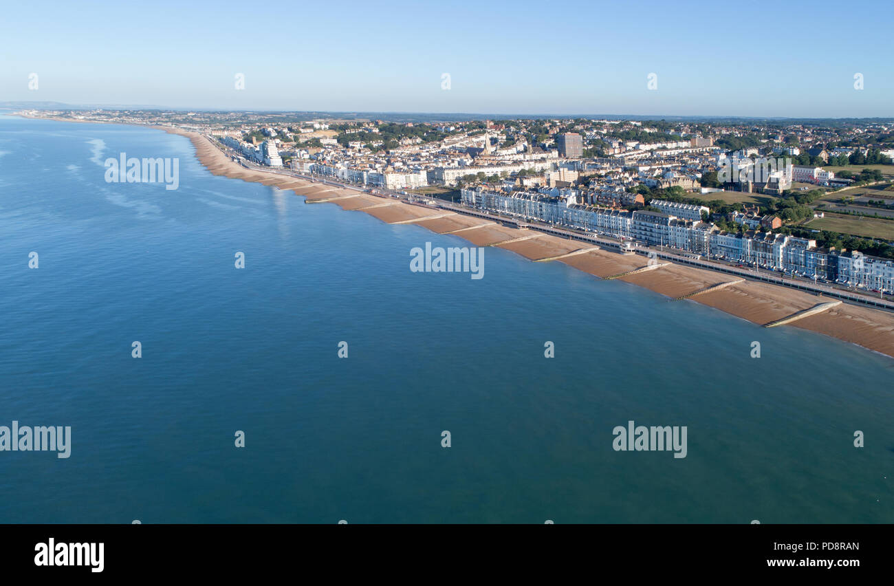 hastings seafront on the east sussex coast Stock Photo - Alamy