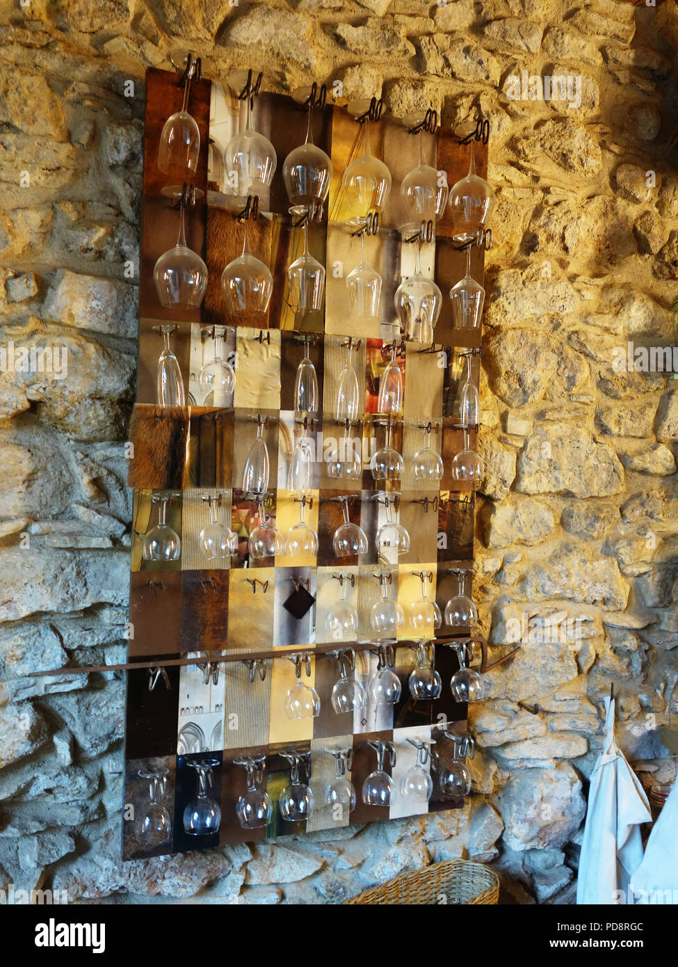 French farmhouse kitchen items in beautiful barn conversion Stock Photo ...