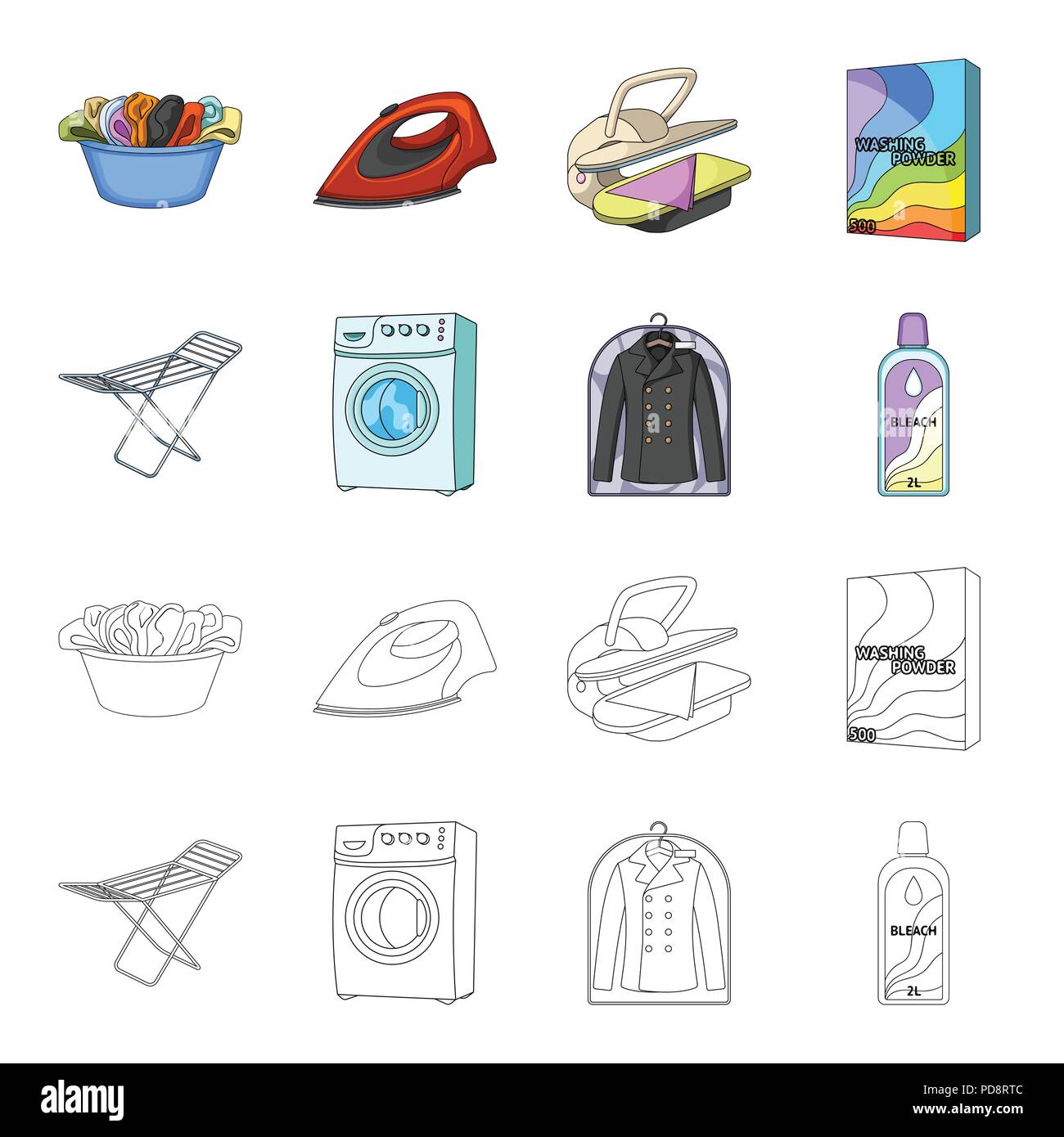 Drying of clean things. Dry cleaning single icon in black style vector ...