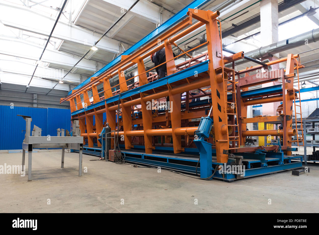Bus production manufacture Stock Photo - Alamy