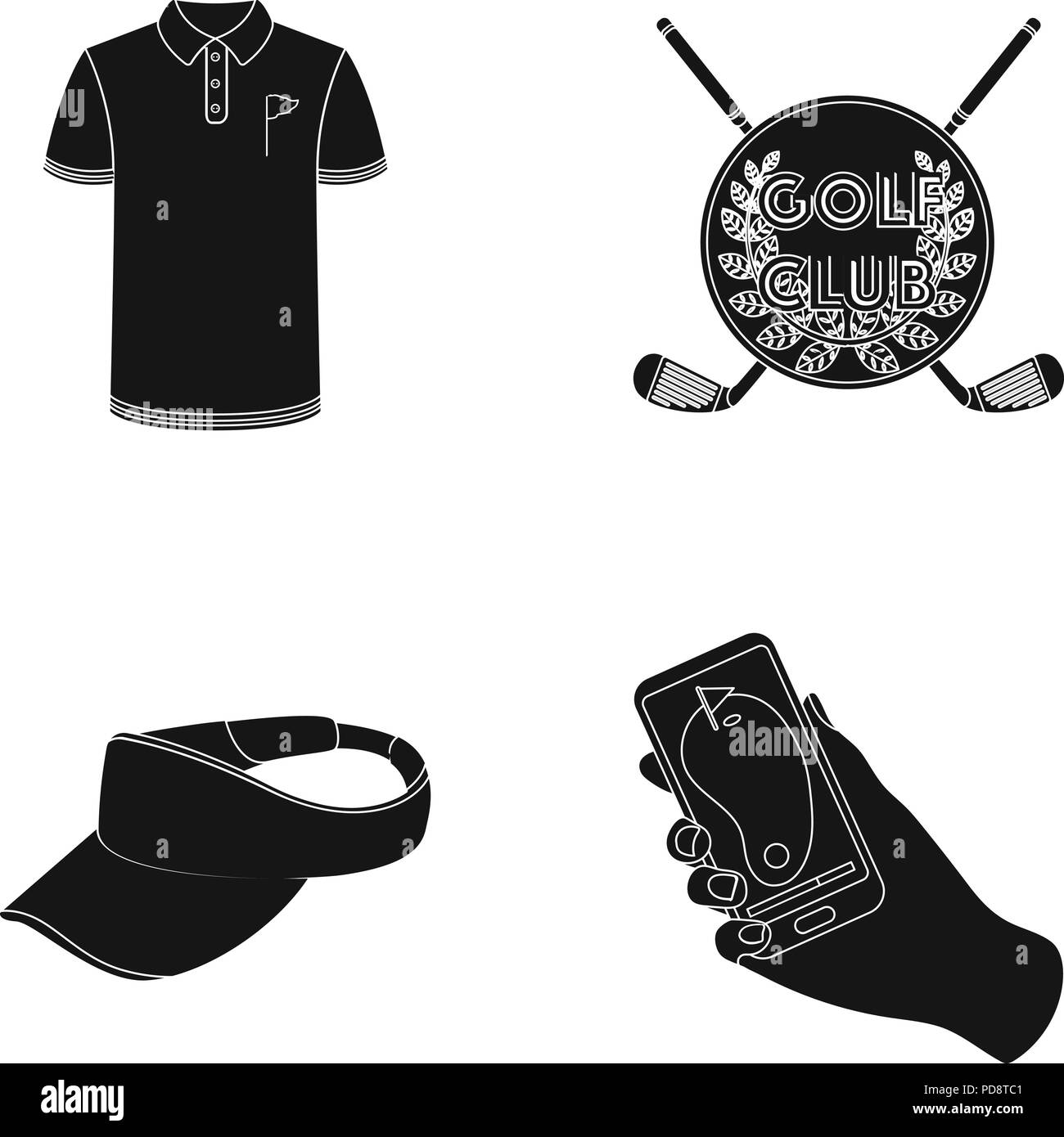 black,cap,clothes,club,collection,emblem,field,flag,game,golf,golfer ...