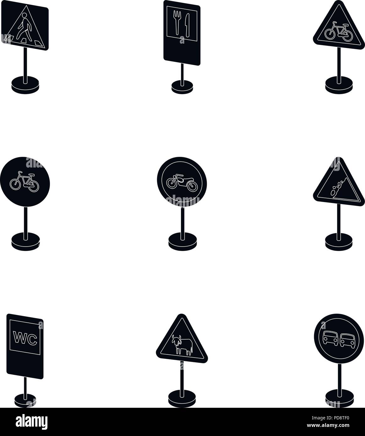 black,cafe,cars,closed,collection,cows,food,icon,illustration,isolated ...