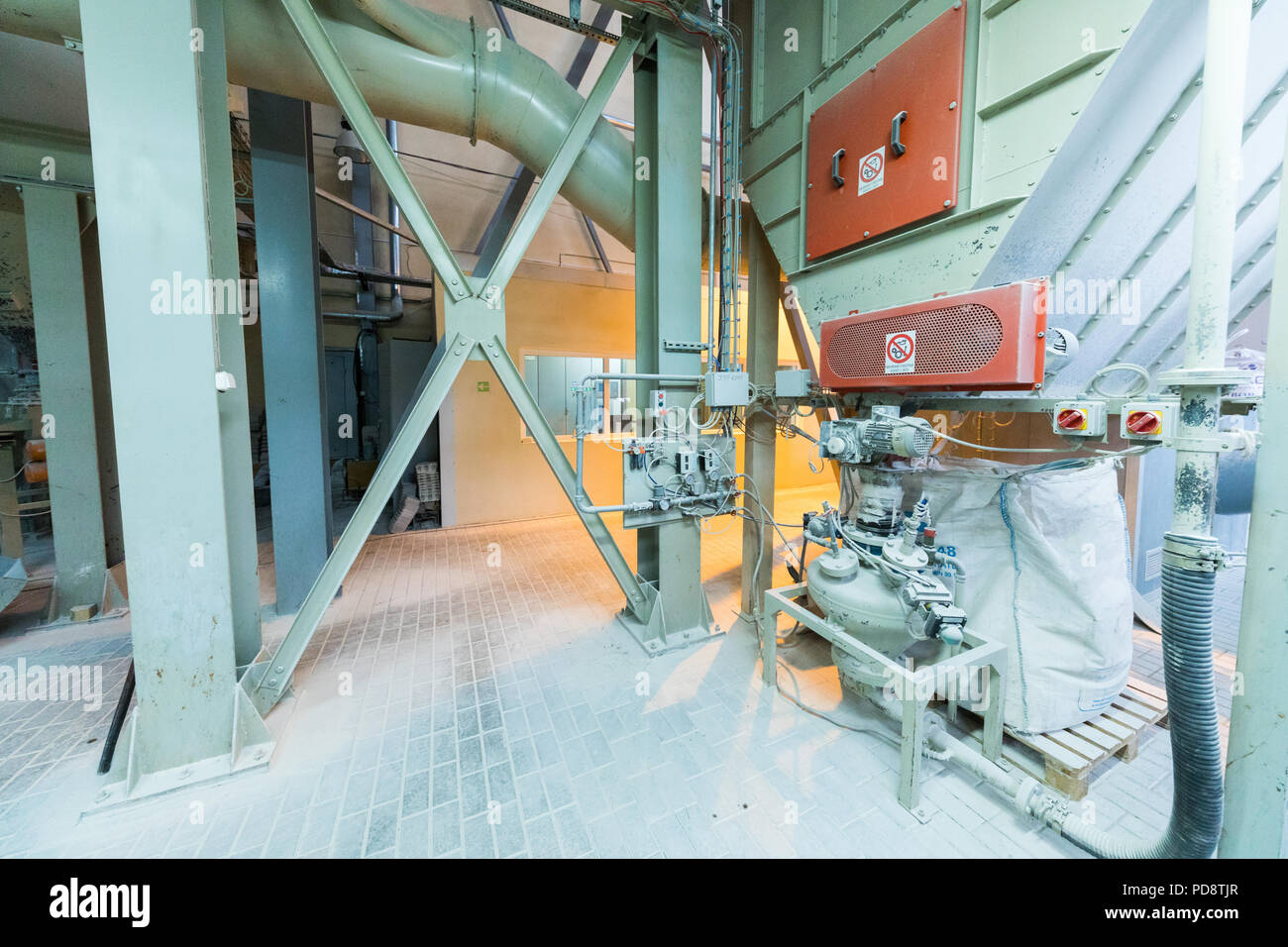 High Tech Production And Warehouse Facility High Resolution Stock ...