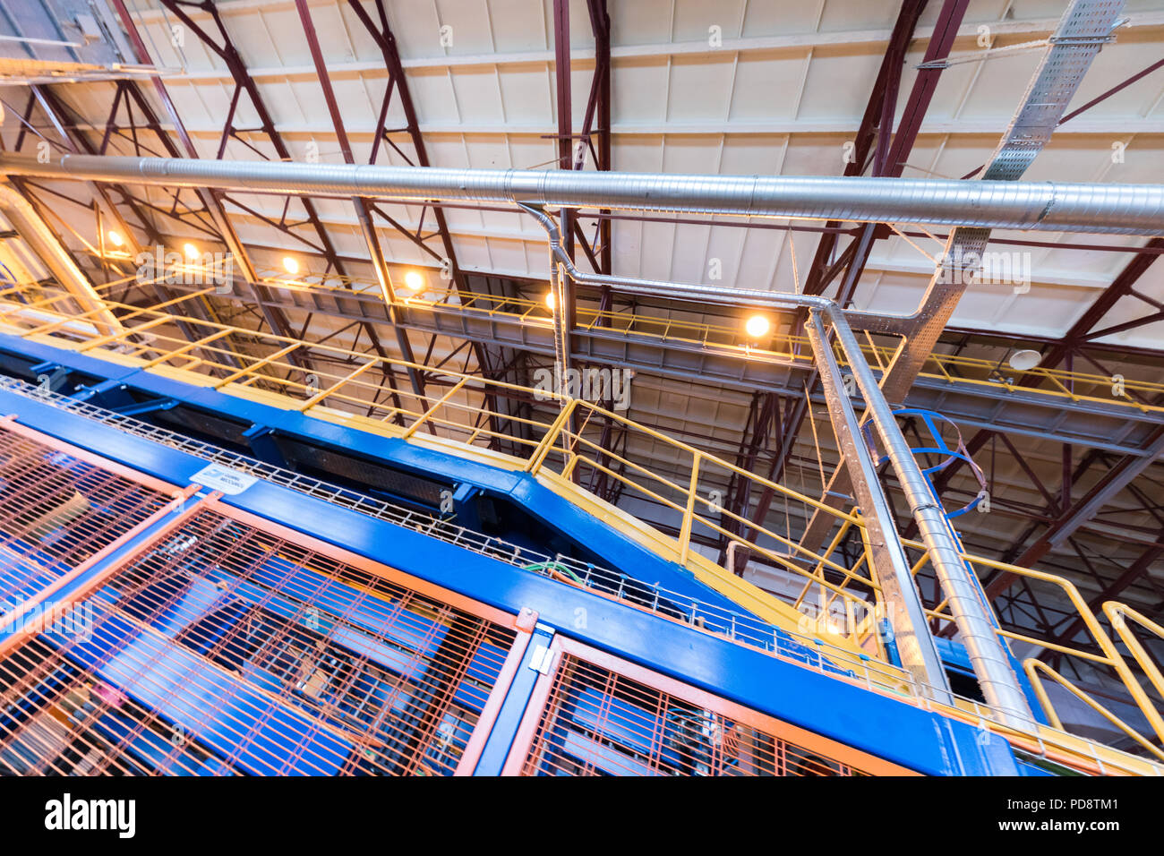 Manufacturing factory, modern high-tech production Stock Photo - Alamy