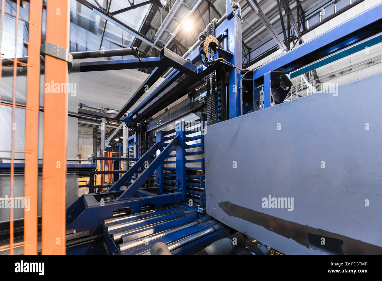 Manufacturing factory, modern high-tech production Stock Photo - Alamy