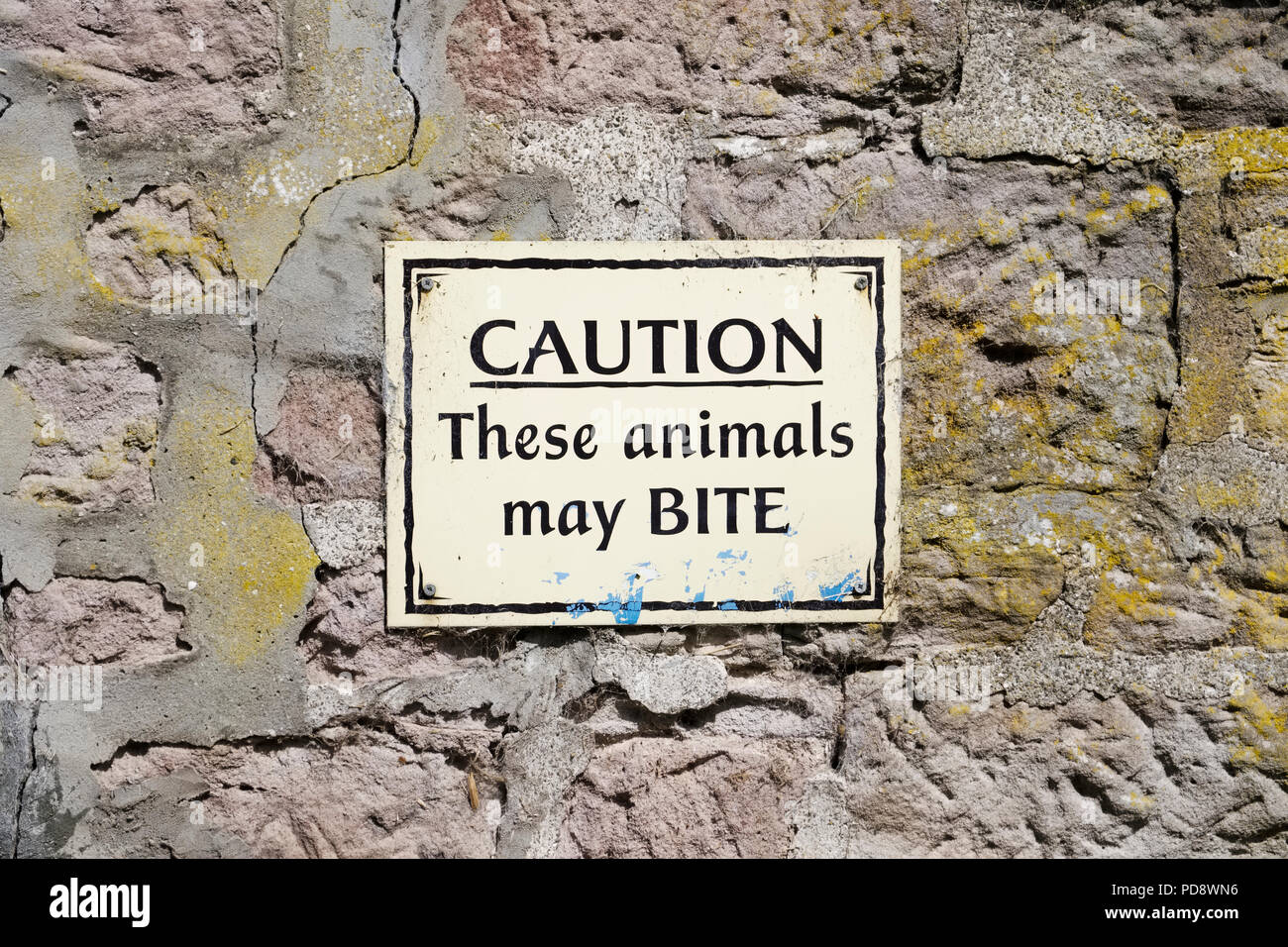 Dangerous danger animals warning hi-res stock photography and images ...