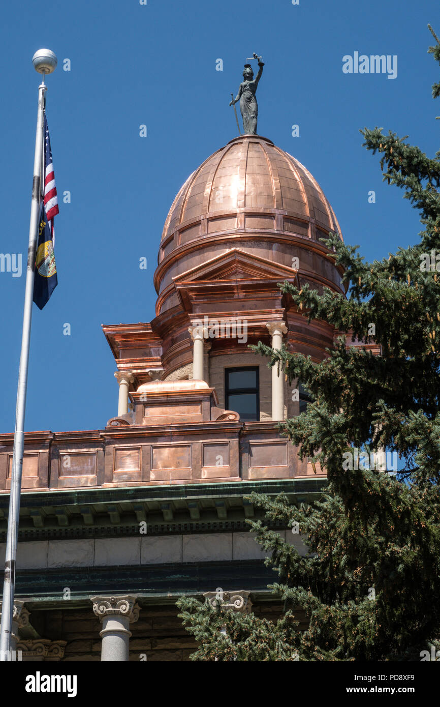 Cascade County Courthouse in Great Falls, Montana, USA Stock Photo - Alamy