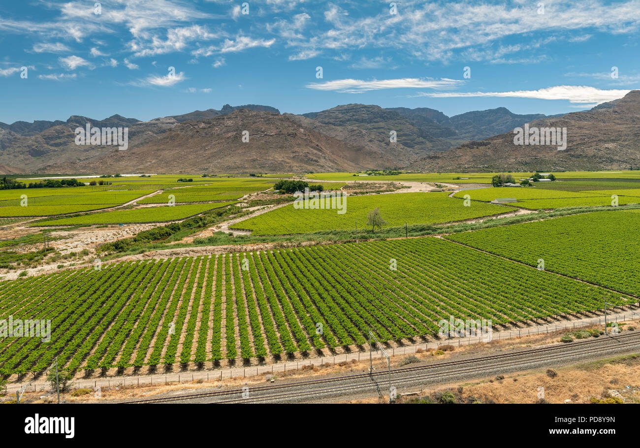 Hex River Valley, Western Cape Province, South Africa Stock Photo - Alamy
