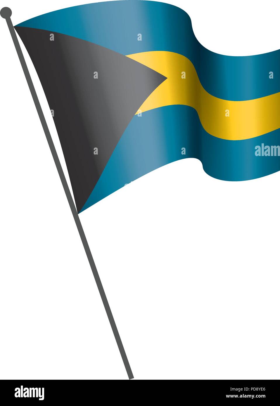 Bahamas flag, vector illustration Stock Vector Image & Art - Alamy