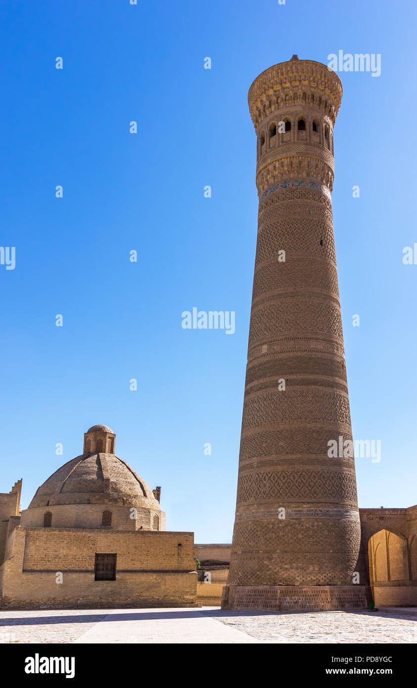 The Kalyan minaret - Bukhara, Uzbekistan Stock Photo - Alamy