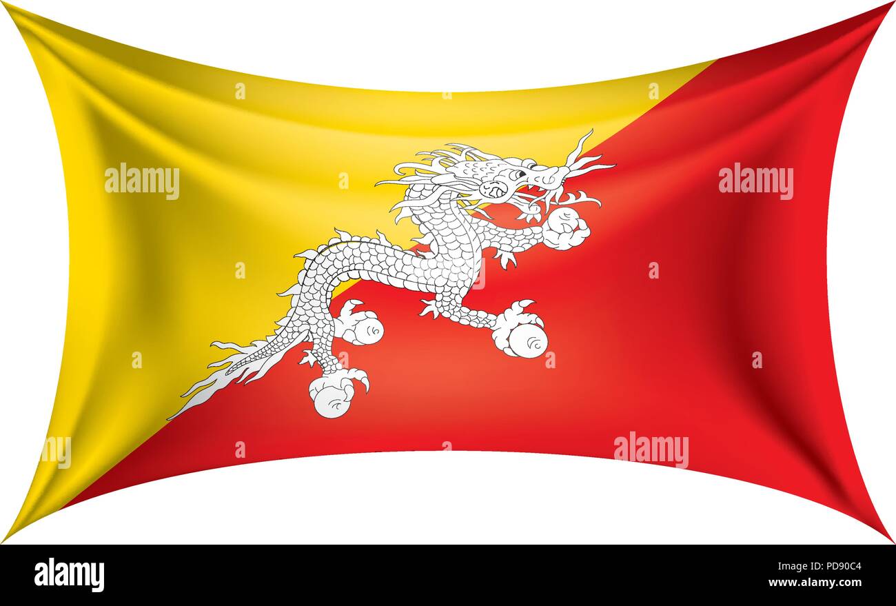 Bhutan flag, vector illustration Stock Vector Image & Art - Alamy