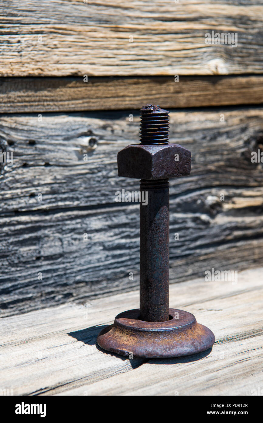 Rustic bolt hi-res stock photography and images - Alamy