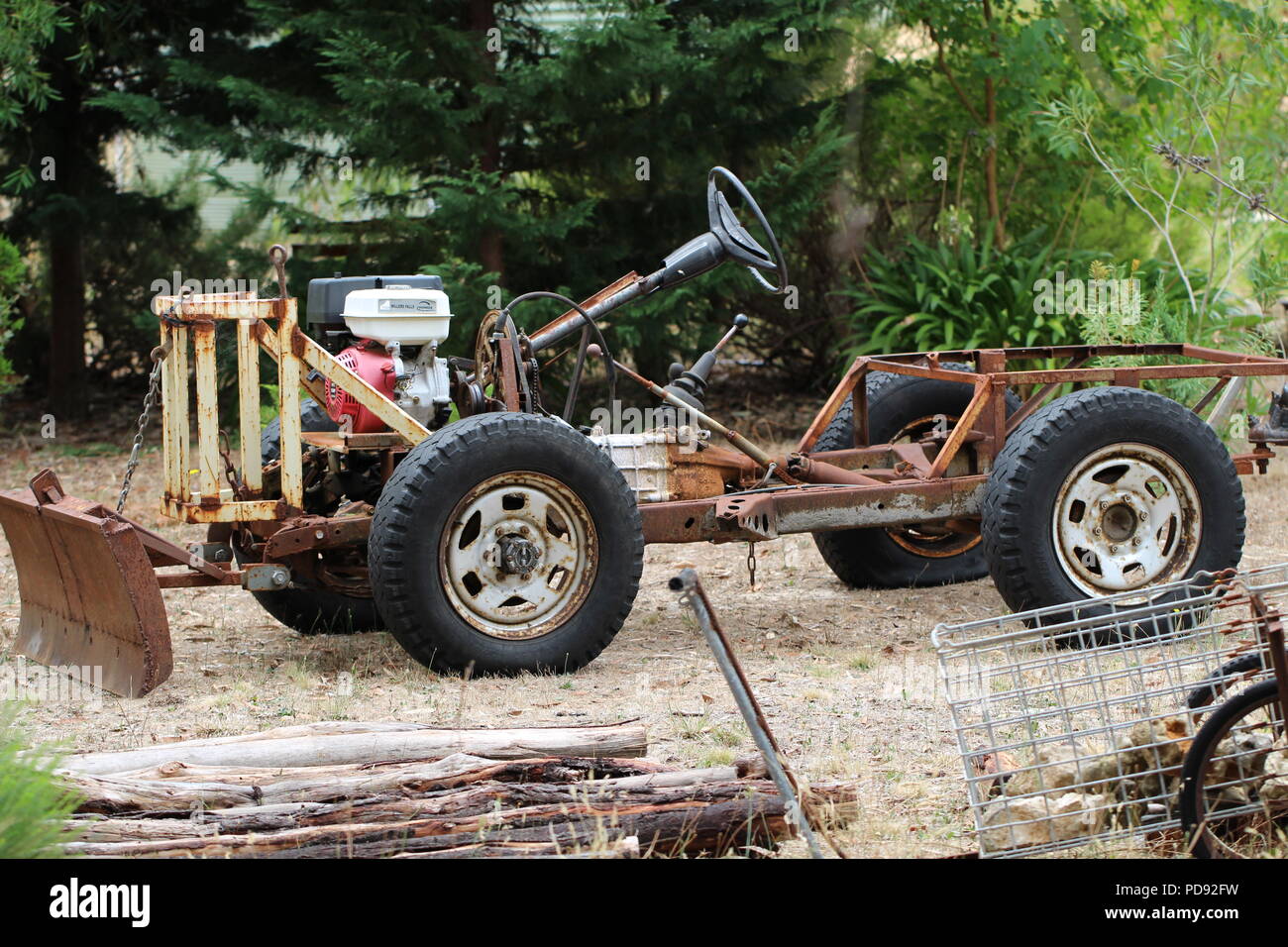 Home made dozer hi-res stock photography and images - Alamy