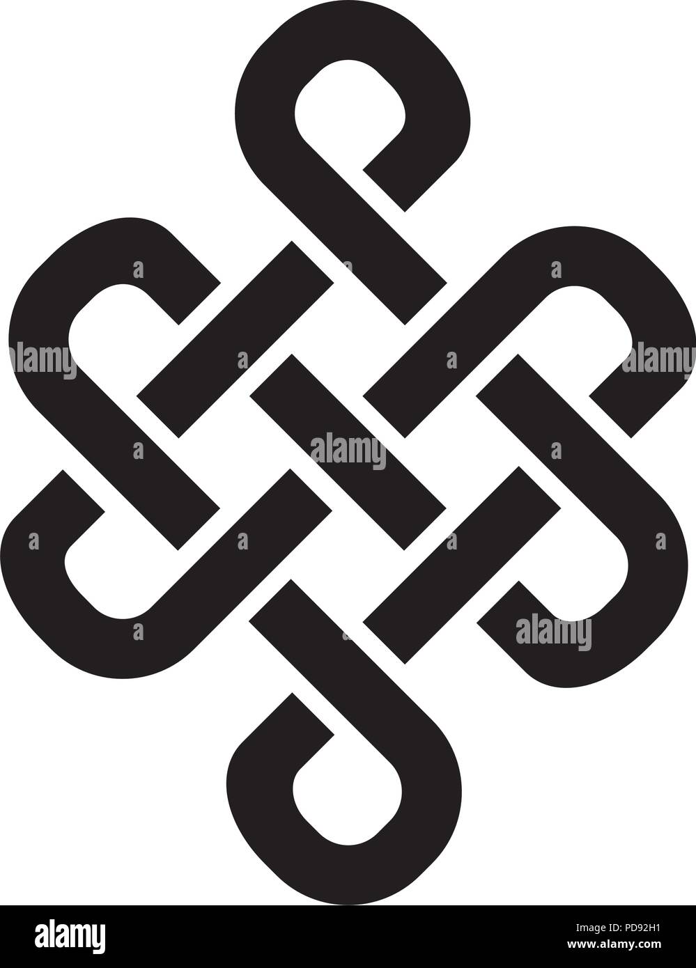 «Guts of Buddha / The bowels of Buddha» (The Endless knot, or Eternal ...