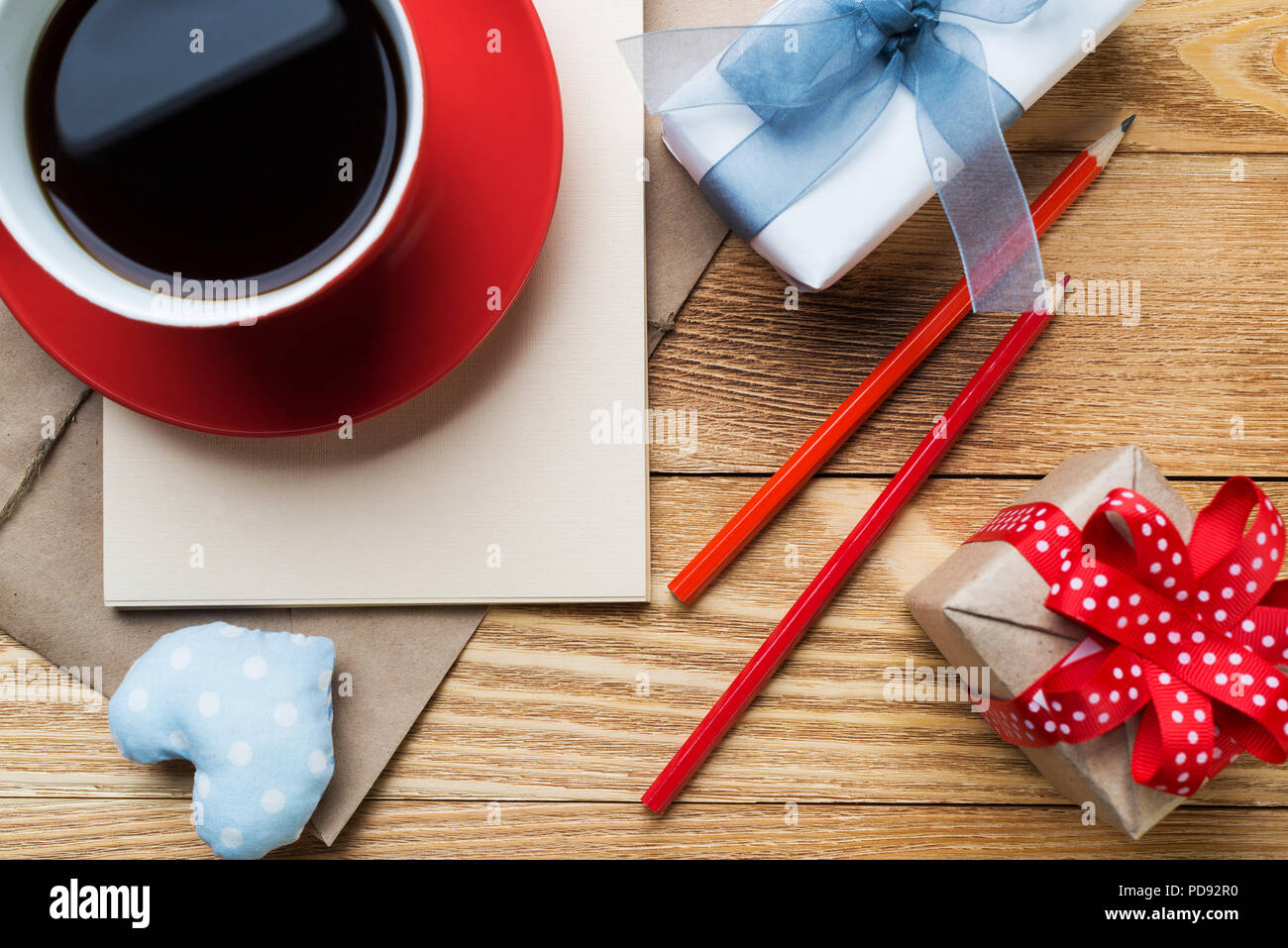 Writing love confession Stock Photo - Alamy