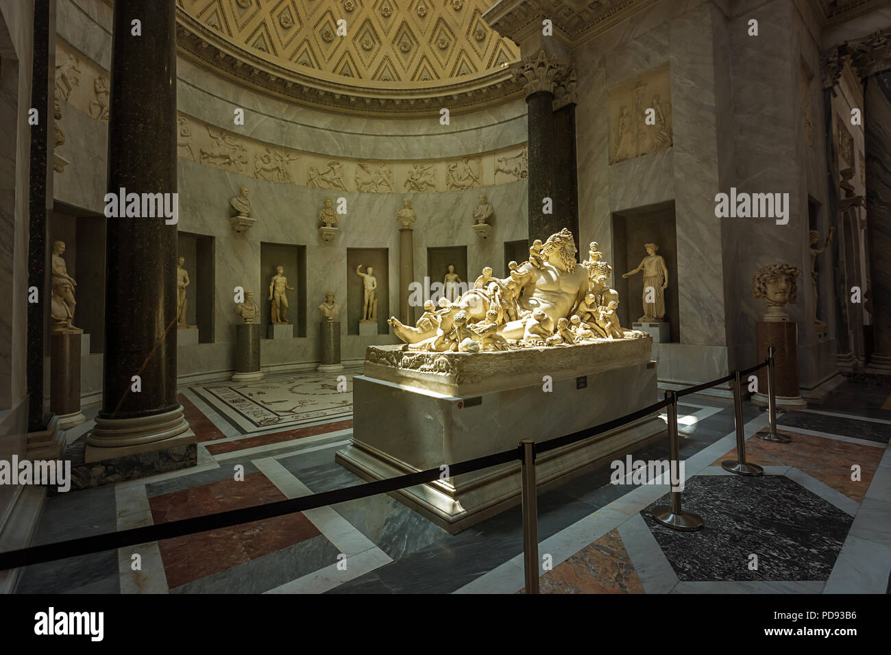 Roman statue the river god nile hi-res stock photography and images - Alamy