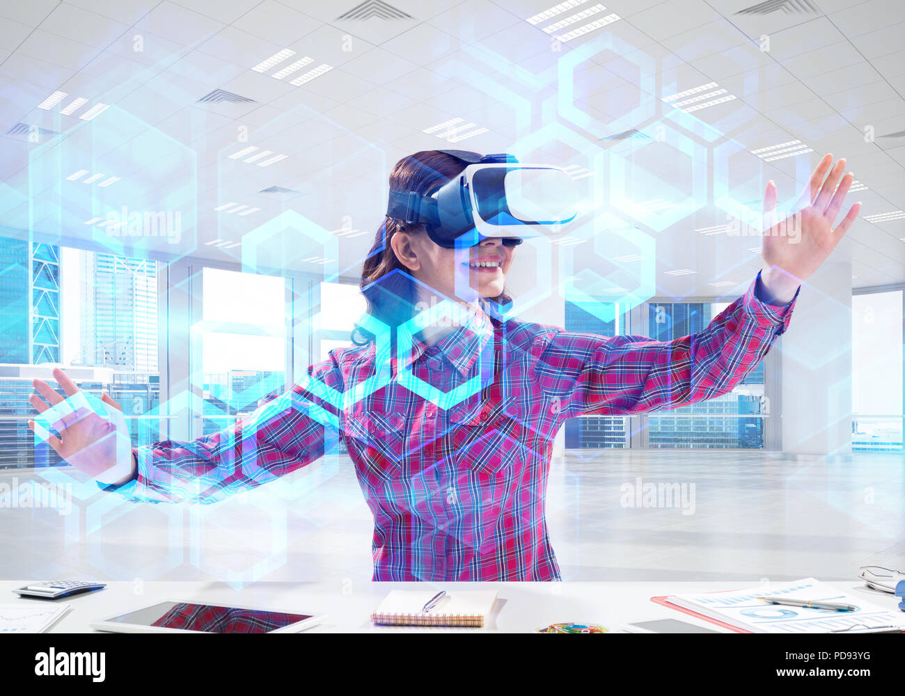 Modern educational process Stock Photo - Alamy