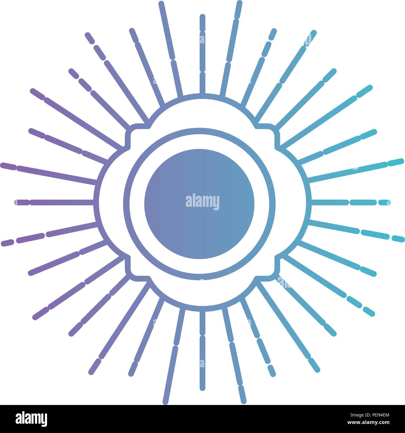 circular frame with burst Stock Vector Image & Art - Alamy