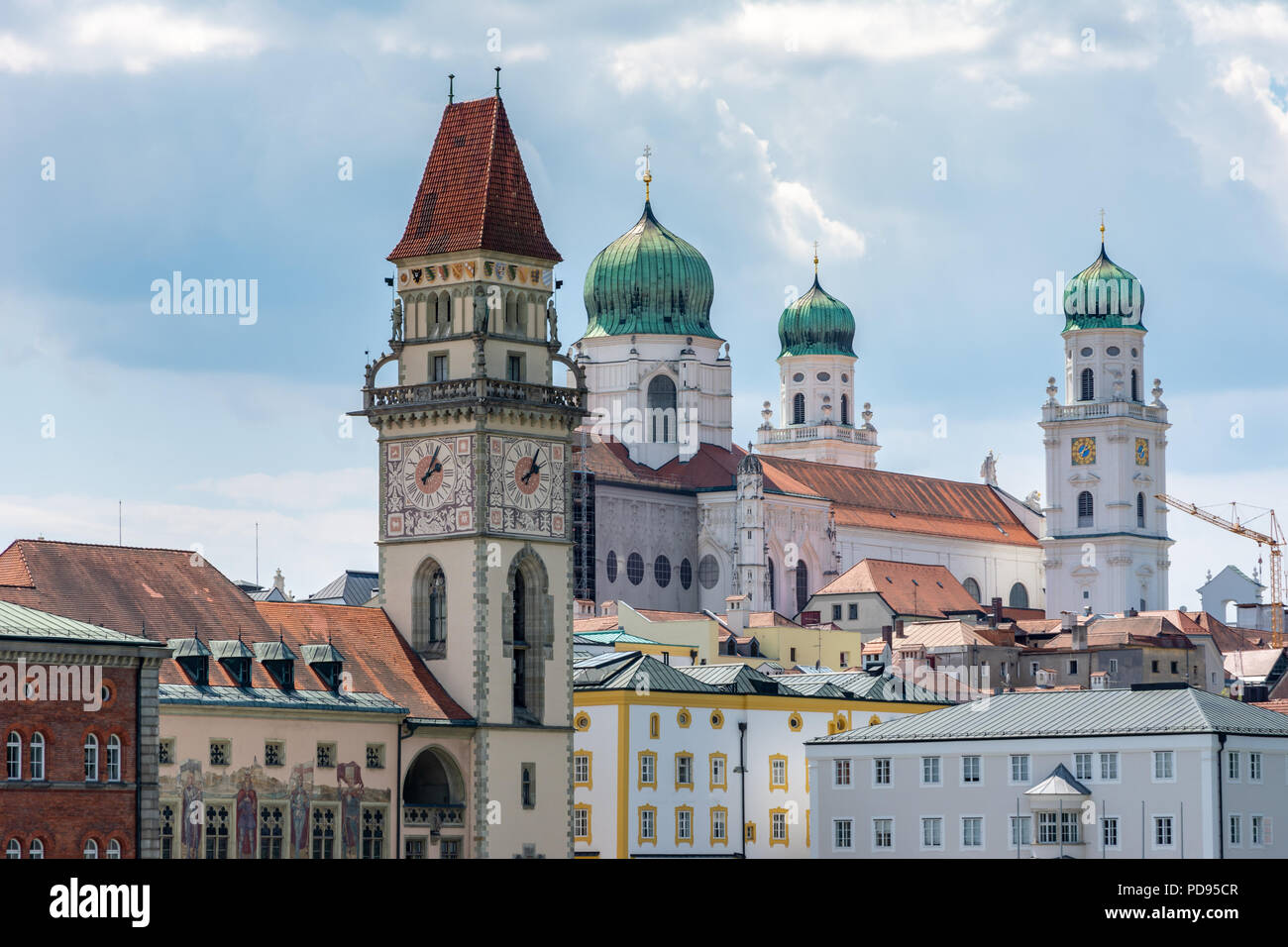 Town hall passau hi-res stock photography and images - Alamy