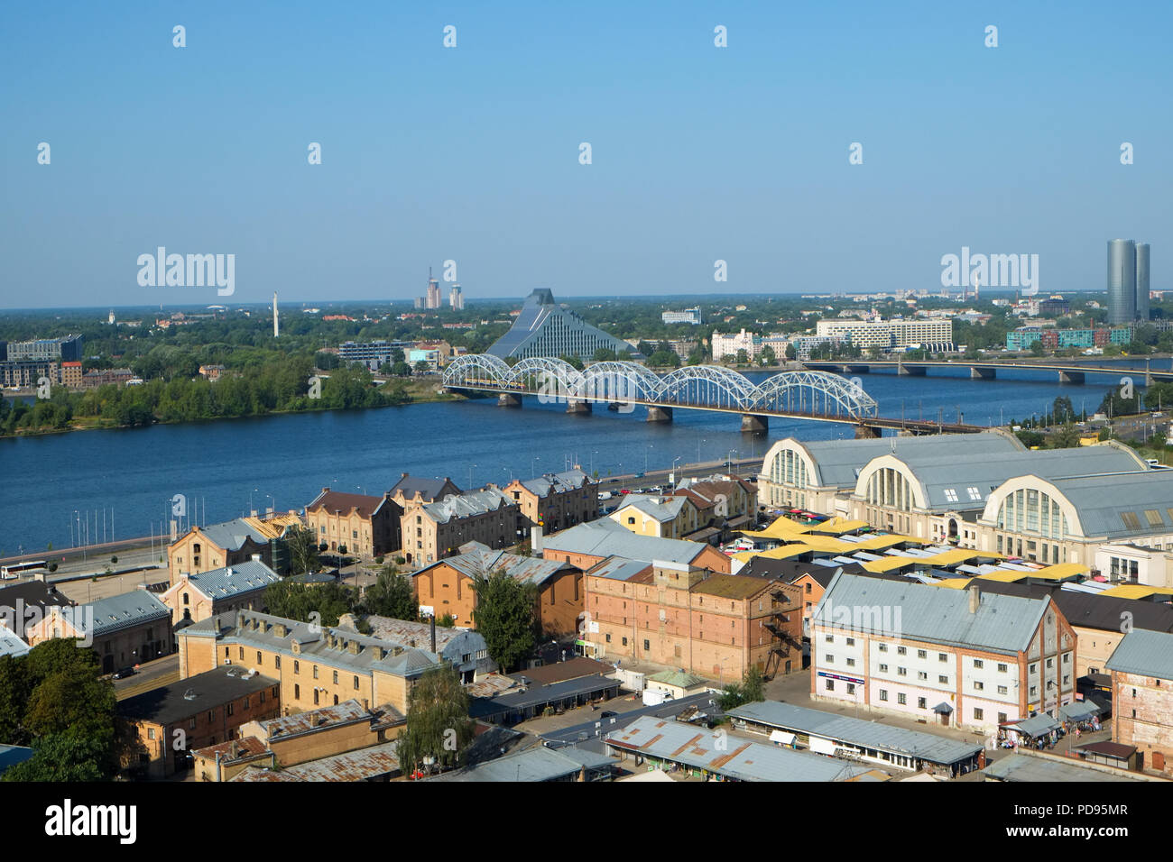 Riga capital city of Latvia, August 2018 Stock Photo - Alamy