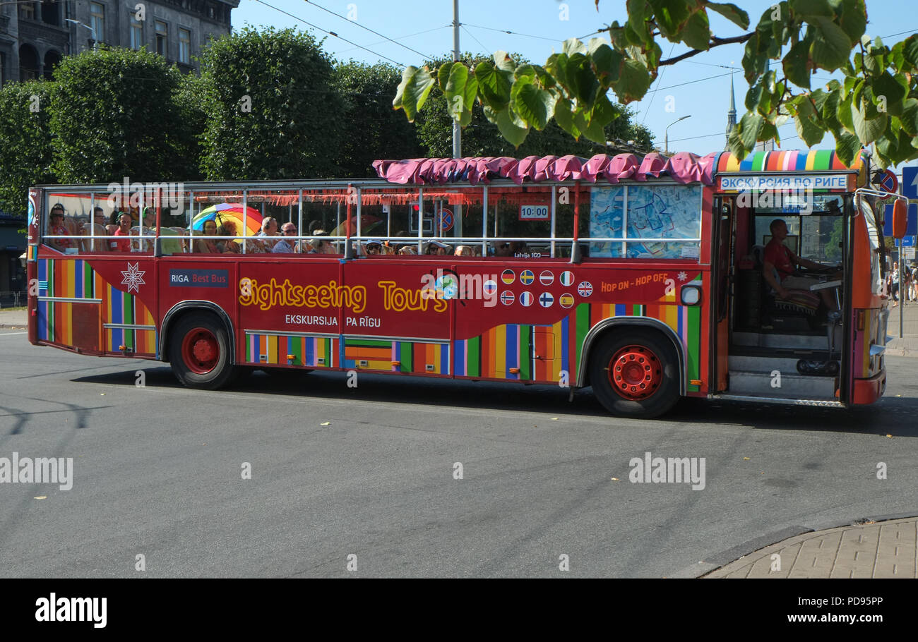 Riga city bus hi-res stock photography and images - Alamy