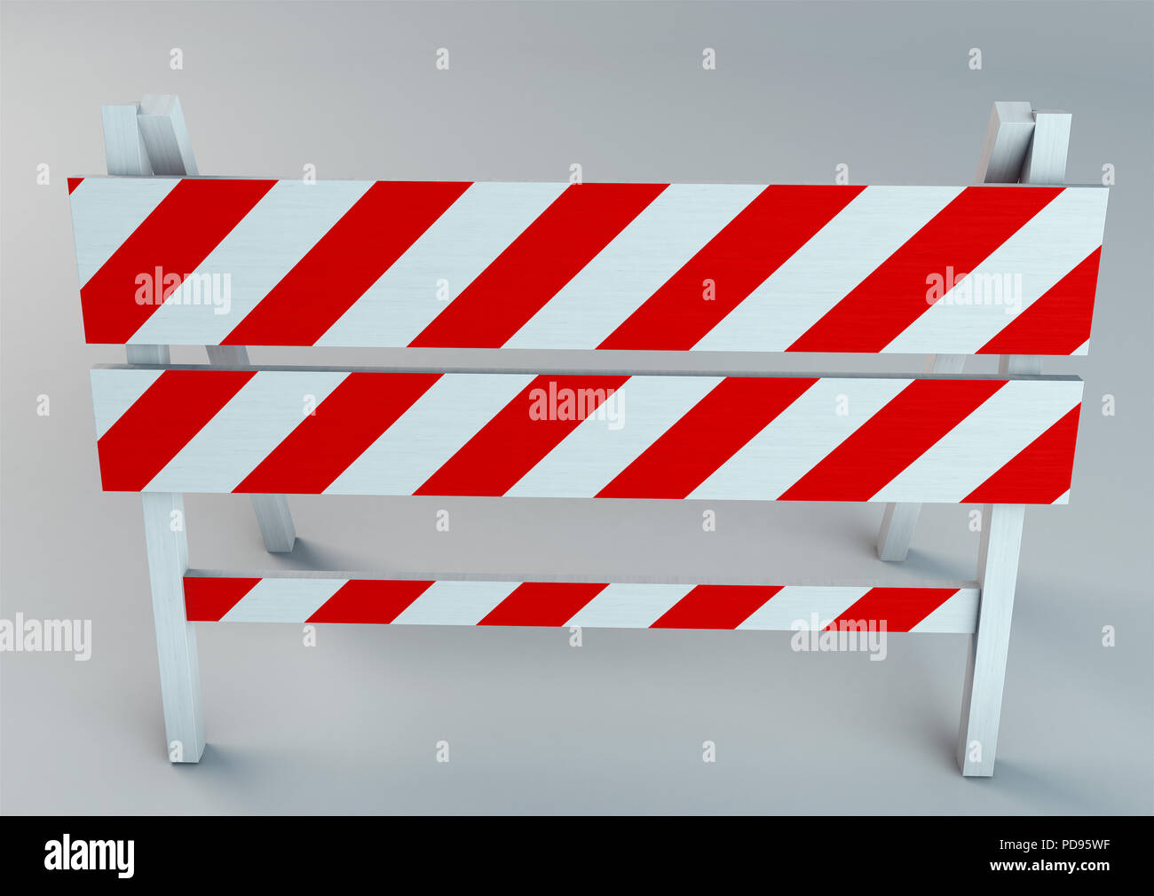 A traffic trestle illustration made in 3D software Stock Photo - Alamy