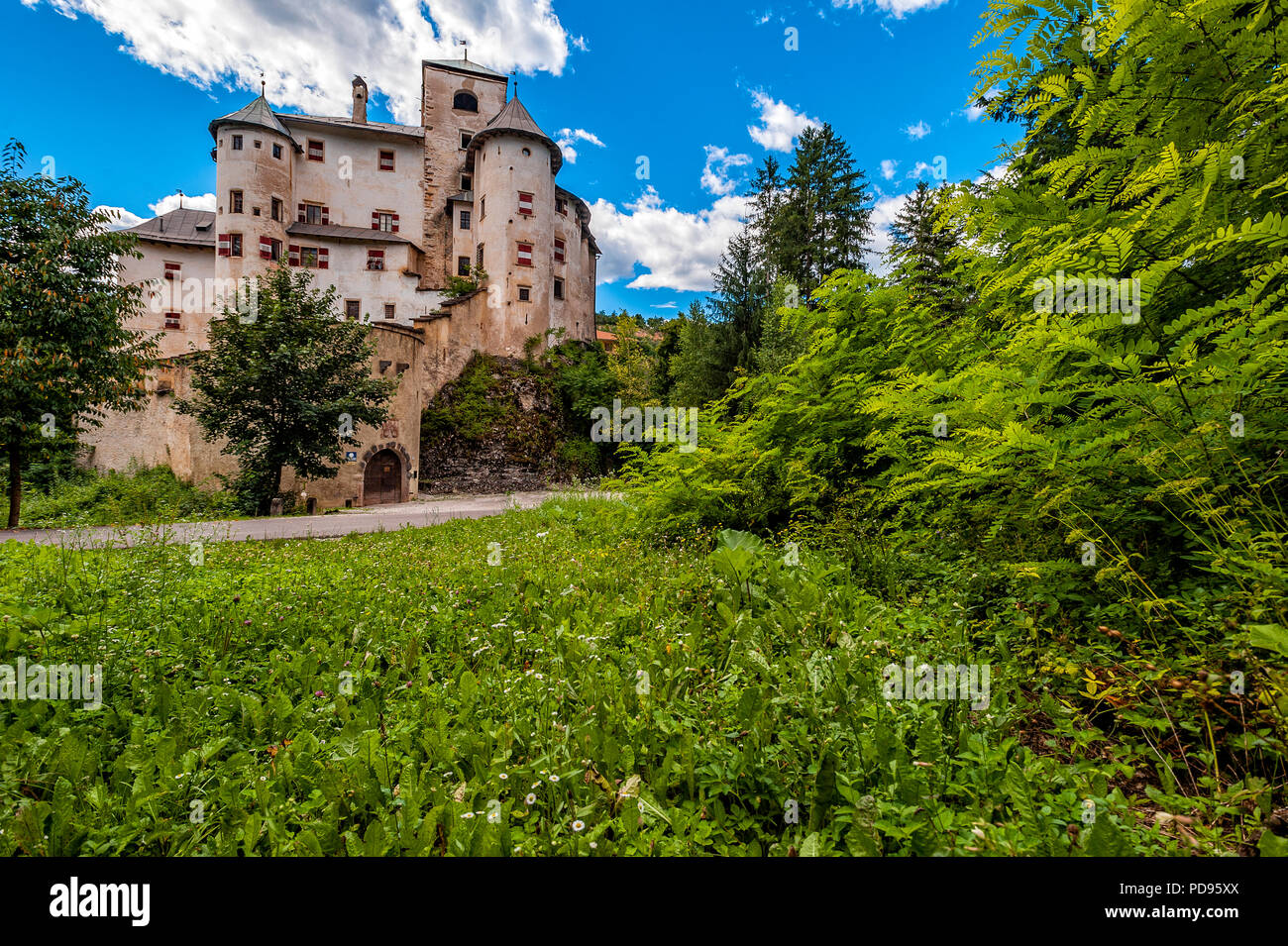 Italy Trentino Alto Adige Coredo Bragher Castle Stock Photo - Alamy