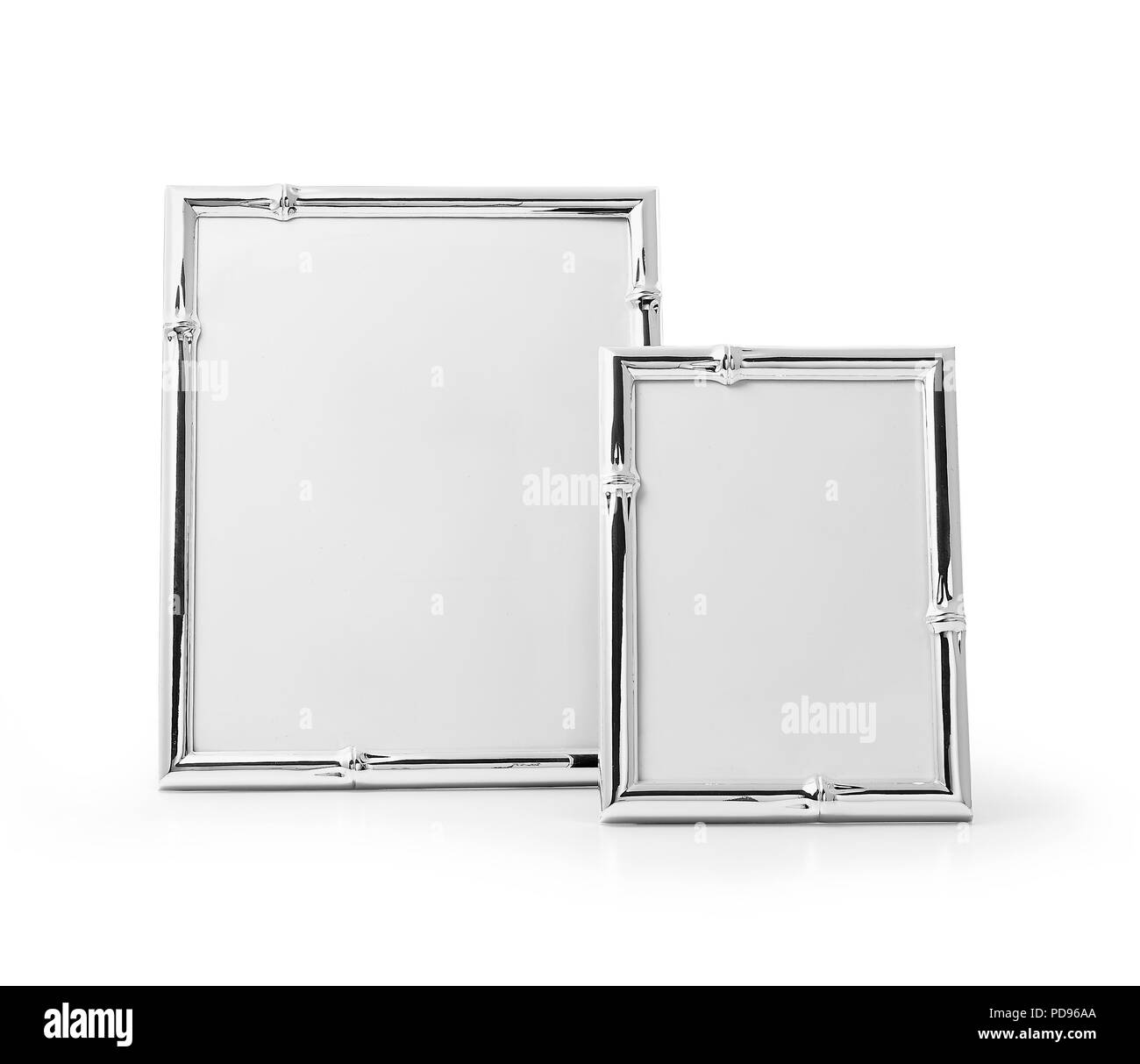 Silver wedding frame hi-res stock photography and images - Alamy