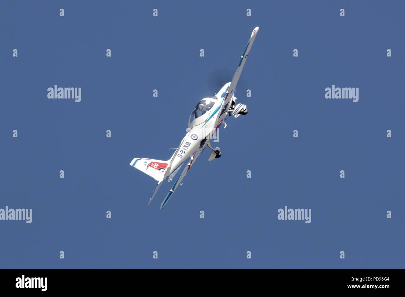 RAF Grob Tutor (G-BYXM Stock Photo - Alamy